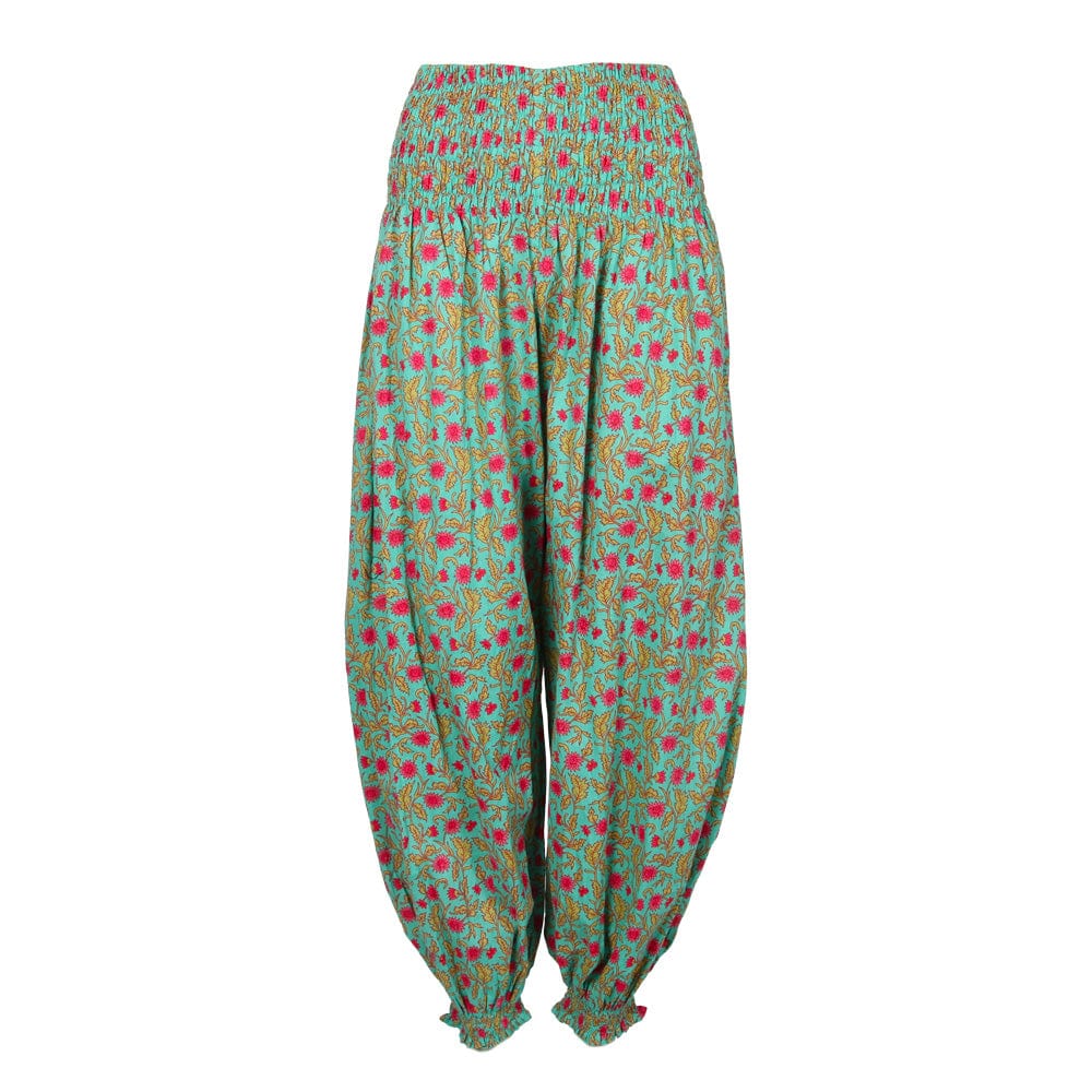 Flower Print Indian Genie Pants – The Hippy Clothing Co.