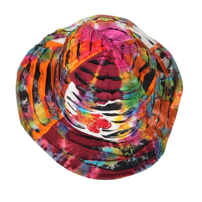 Razor Cut Tie Dye Hat – The Hippy Clothing Co.