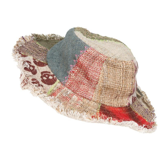 Hemp Patchwork Hat – The Hippy Clothing Co.