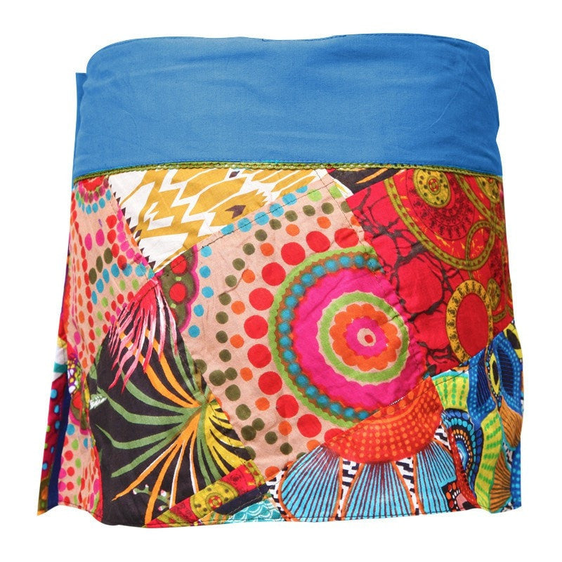 Gringo Wrap Round Mini Popper Skirt – The Hippy Clothing Co.