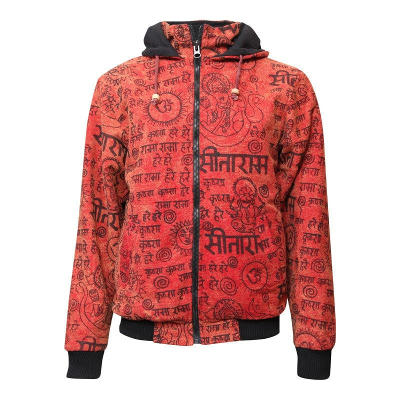 Nepalese Bomber Jacket with Hood – The Hippy Clothing Co.