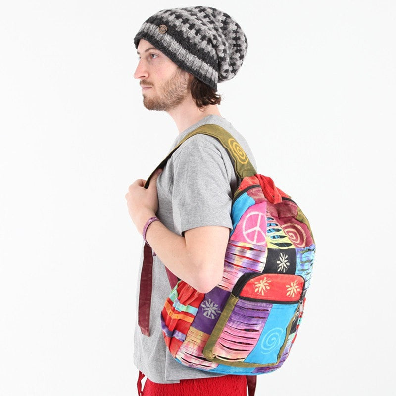 Gringo Festival Cotton Backpack – The Hippy Clothing Co.