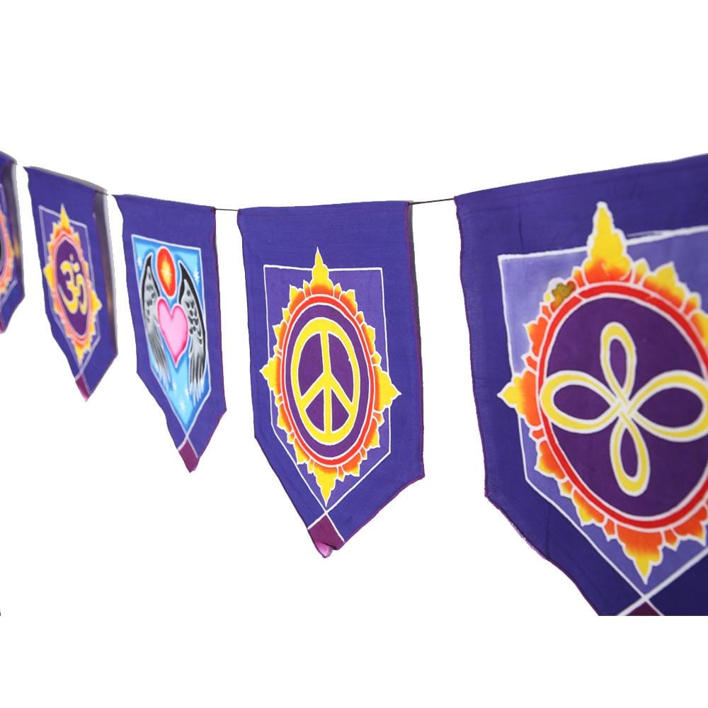 Batik Symbol Bunting – The Hippy Clothing Co.