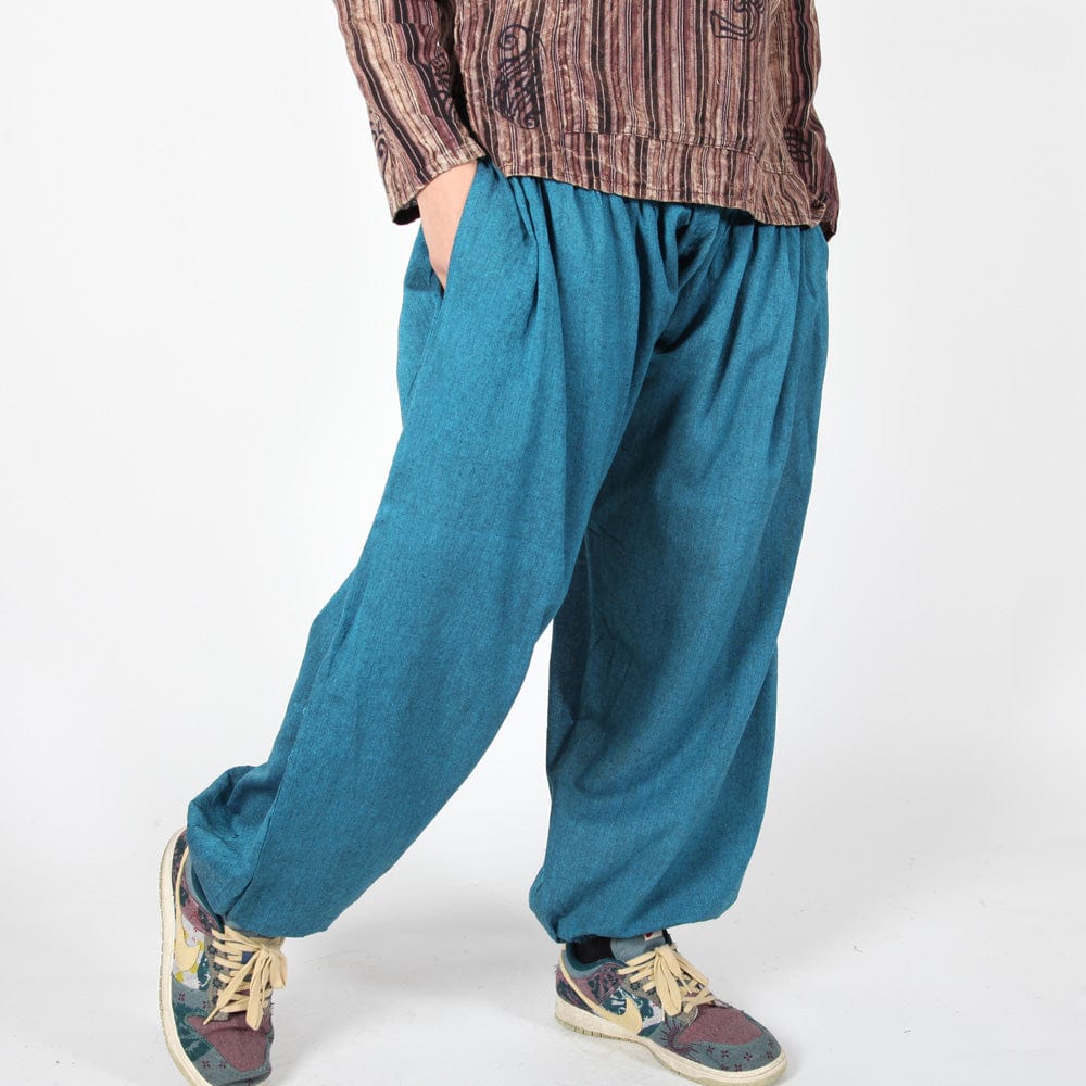 Men's Plain Aladdin Harem Trousers – The Hippy Clothing Co.