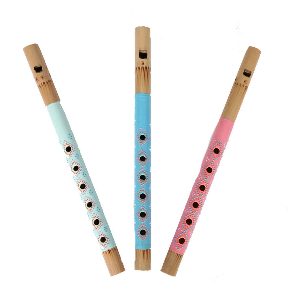 Pastel Coloured Bamboo Flutes – The Hippy Clothing Co.
