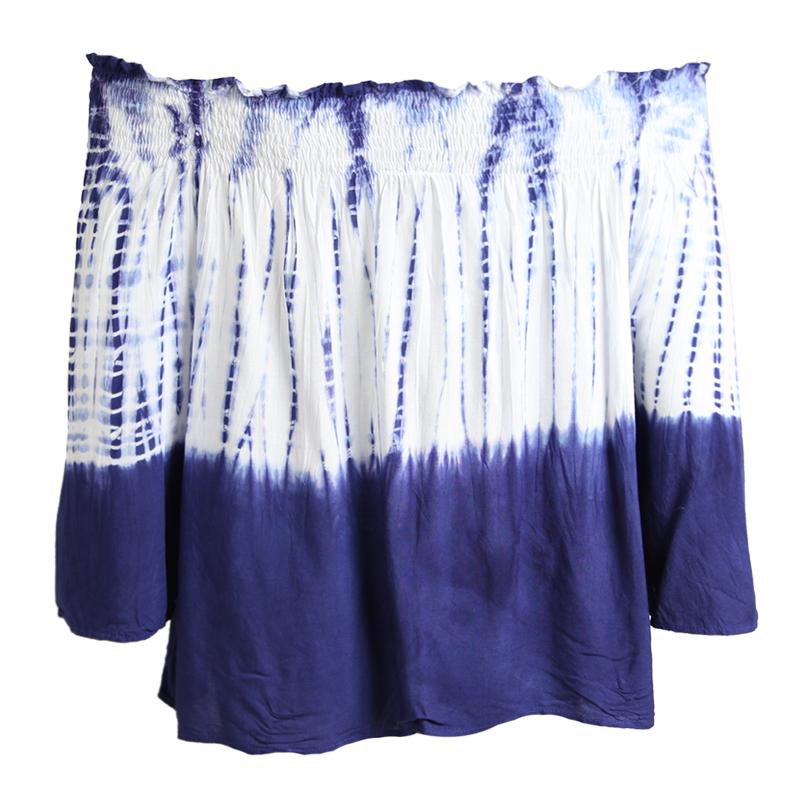 Off The Shoulder Dip Dye Top – The Hippy Clothing Co.