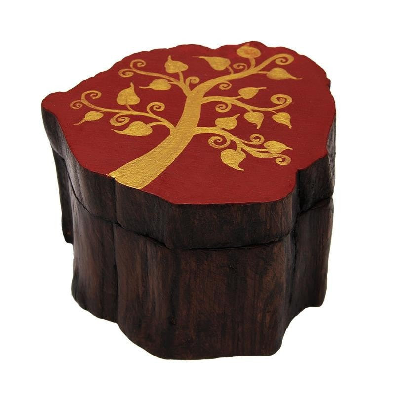 Golden Tree Log Box, Sliding lid – The Hippy Clothing Co.